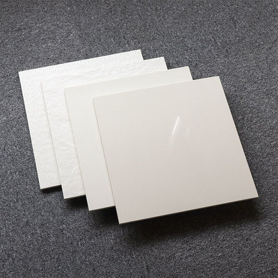 600x600 zuivere Super Witte de Vloertegels van het Kleuren Unglazed Opgepoetste Porselein