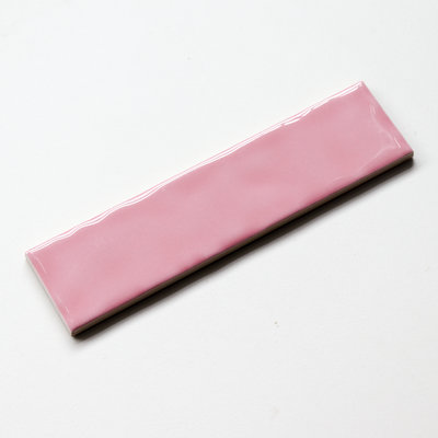50x200mm de Binnentegel van de de Badkamersmuur van de Huis Roze Kleur Decoratieve
