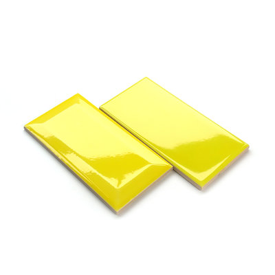 Het zuivere van de de Tegelbadkamers van de Kleuren Ceramische Muur de Tegeldecor schuinde Rand af polijst/Matte 75X150mm Tegel