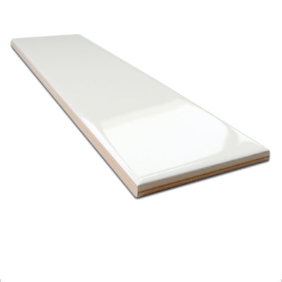 Tegel van de de Duim de Ceramische Witte Muur van 75x300mm/3*12 voor de Decoratie van het de Muurontwerp van de Hotelbadkamers