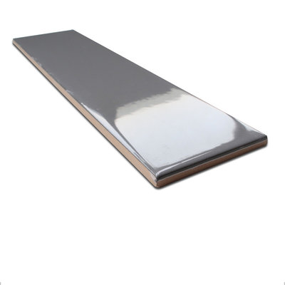 De zuivere Grijs/Duim van Gray Color Tile With Size 75x300mm/3*12 voor de Muurtegel van de Woonkamerdecoratie
