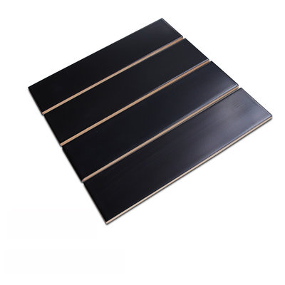 7.5x30cm 3*12 Super Zwarte Metrotegel Matt Surface For Wall/Vloerdecoratie