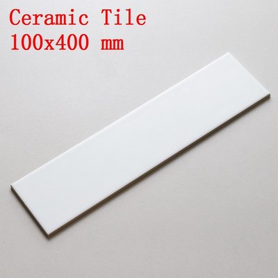 Van de de Tegel Witte Kleur van de balkonmuur Buiten de Muurtegels met Grootte 100x400mm