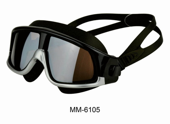 Popular Mirrored and Anti Fog Swimming Goggles with CE Certificate