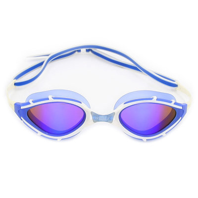 ULTRAVIOLETA proteja competir con gafas de la natación con la falda de Slicone y las lentes polarizados de la correa