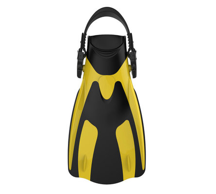 Equipo de buceo negro amarillo de la piel para una variedad de deportes acuáticos