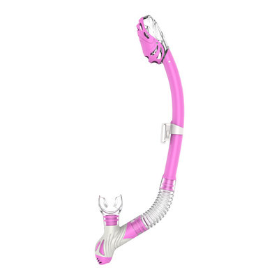 PU unisex material del tubo de la natación del aire fresco del tubo respirador del tubo seco adulto de la PC