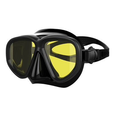 Espejo de cristal moderado de la máscara del salto libre del equipo del buceo con escafandra para el adulto