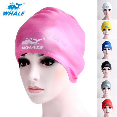 Light Weight Durable Silver Swimming Head Cap With Ear Protect Design