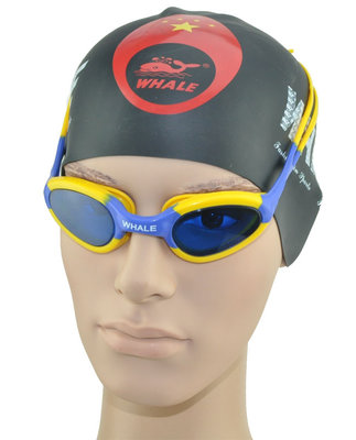 Gafas correctivas para hombre de la nadada de las gafas de la natación de la lente de la PC que compiten con
