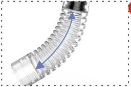 Tubo respirador seco azul claro del salto con el ODM del OEM de la boca del silicón del tubo de la PU del pedazo