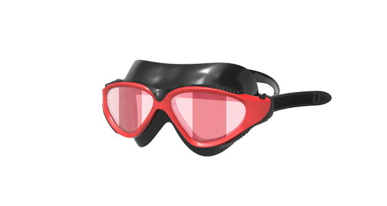Gafas que nadan duplicadas niebla anti rosada modificadas para requisitos particulares para mujer, para hombre