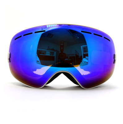 La lente púrpura de CA de la PC duplicó gafas de la snowboard con el sensor de la cámara/G