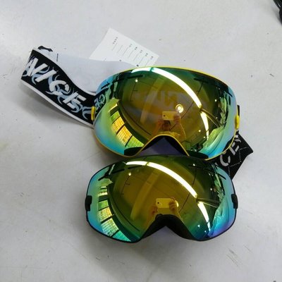 La serie colorida del niño del padre embroma gafas de la snowboard con la lente de la PC de TPU