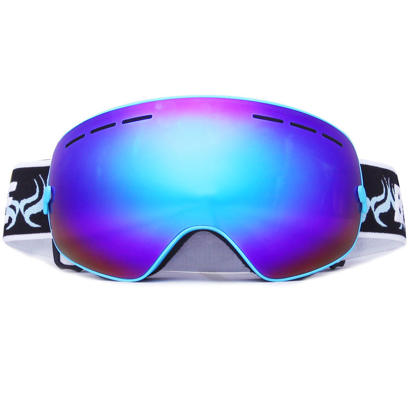 Gafas de la snowboard de la juventud, gafas de la nieve de OTG con anti - marco de la lente TPU de la niebla UV400
