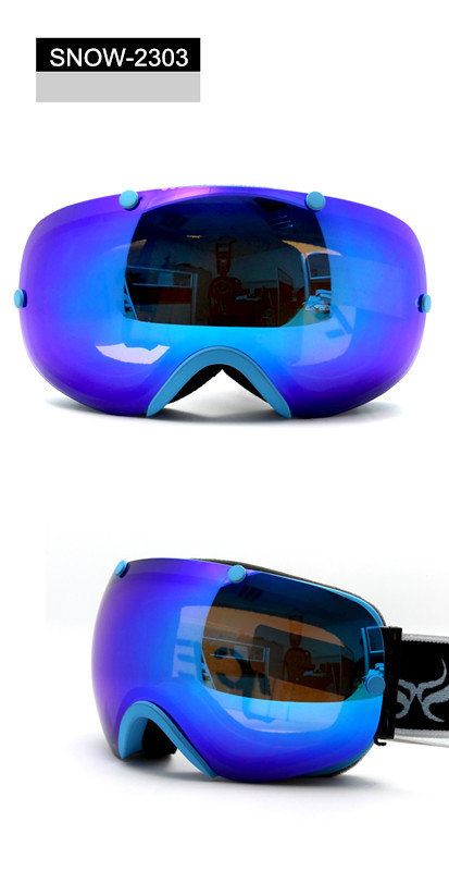 las gafas antiniebla más populares del embarque de la nieve 2015 con el CE, certificado del FDA