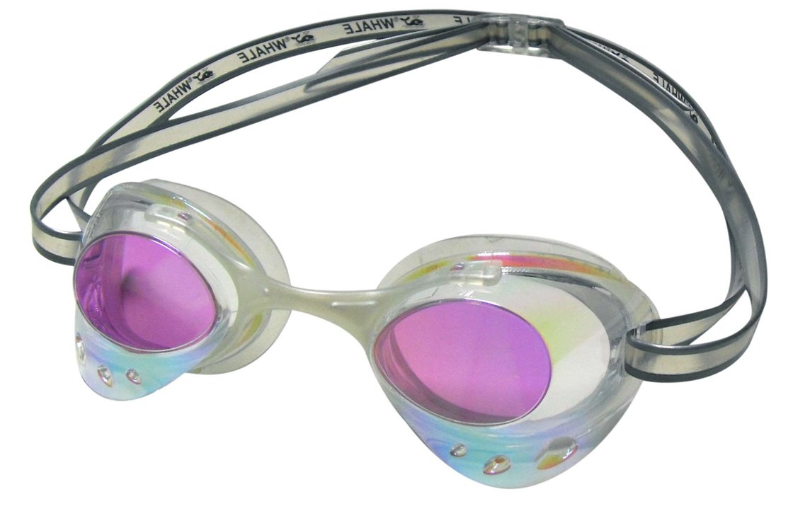 Agua abierta Batman que nada gafas con la junta duplicada de la lente y del silicón