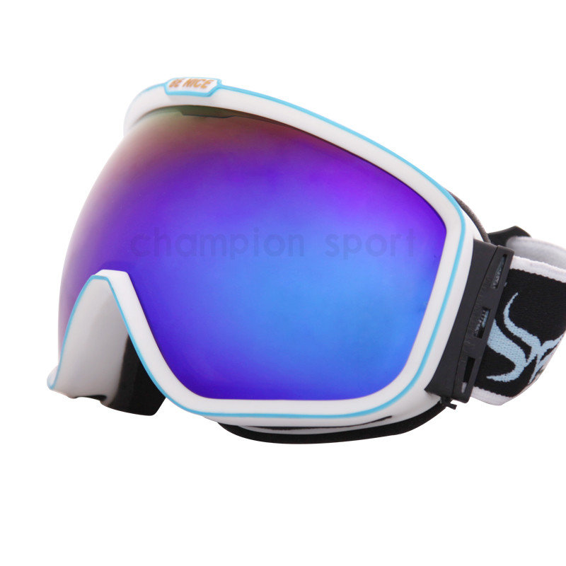Lente doble de las lentes de las gafas fotocrónicas durables del esquí para los deportes de la nieve