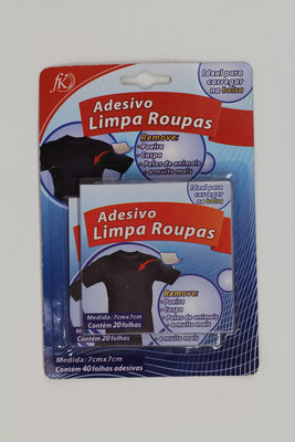 Cuscinetti del residuo di stoffa di pulizia 2pk, mini rullo del residuo di stoffa con carta adesiva