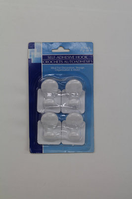 Ganci di plastica della parete di stoccaggio dei pp, ganci adesivi amichevoli eco- della parete