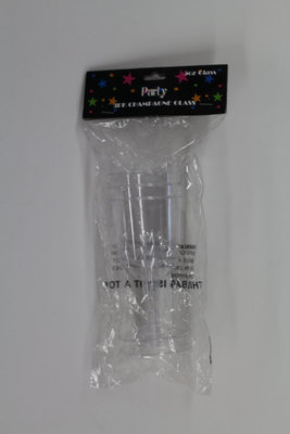 Tazze di plastica riutilizzabili della chiavetta, bei chiari vetri di vino di plastica