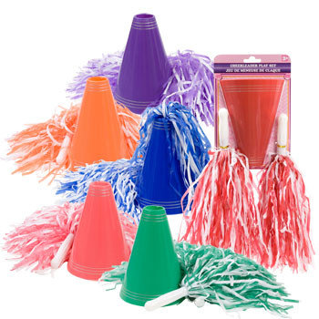 Cheerleading 6.5 Inch Plastic Megaphone , Beautiful Childrens Plastic Toys