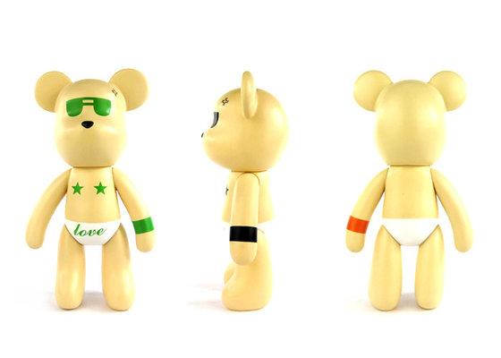 I regali di nuoto dell'orso del PVC di serie dell'estate di modo per la decorazione della stanza/regalo di Promotinal sopportano