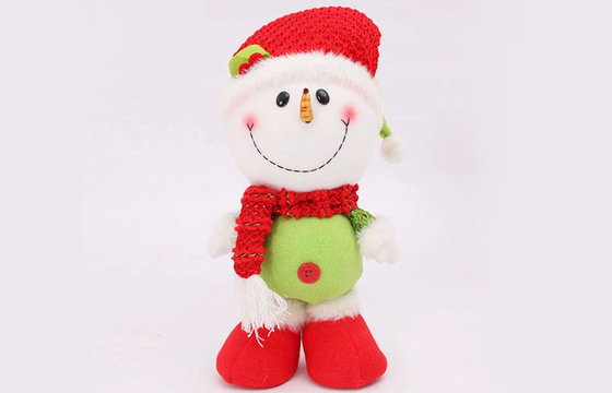 la festa personalizzabile della peluche della bambola del pupazzo di neve di 30CM ha farcito i giocattoli del cotone della fibra