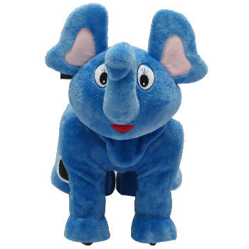 Automobile elettrica del giocattolo della peluche/automobile del giocattolo animale farcito/prezzi dell'automobile della peluche elefante di fantasia