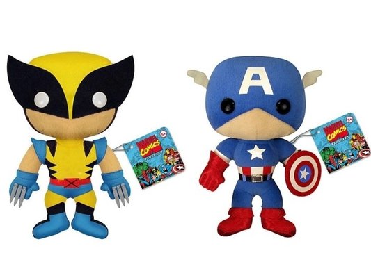 Cartoon Marvel Comics Avengers Assemble Iron Man Stuffed Toy Action Figure