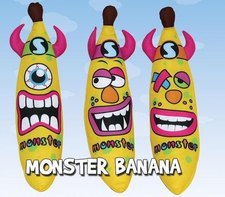 giocattoli della peluche farciti banana del mostro di carnevale 12inch per la promozione di festa di carnevale di festival