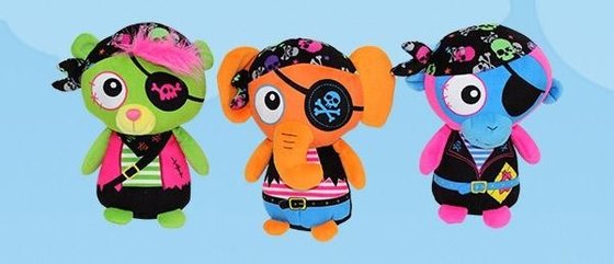 8inch Carnival Characters Stuffed Plush Toys for Festival Carnival Holiday Promotion