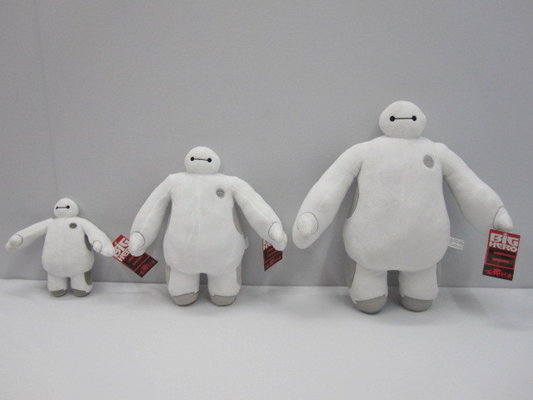 Grande giocattolo della peluche di Baymax dell'eroe 6 con la mano rotazionale, dimensione di 20cm 30cm 40cm