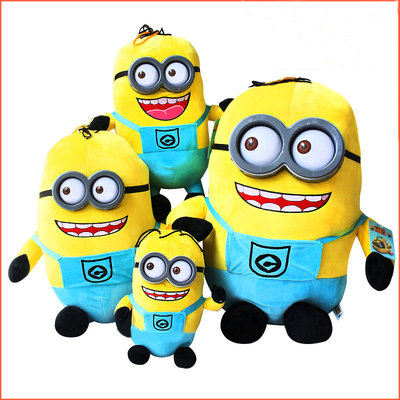 Spregevole adorabile me servo 2 con la peluche del fumetto dell'occhio 3D gioca per i regali di promozione