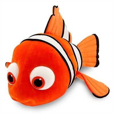 Piccolo Nemo a 10 pollici sveglio ha farcito i giocattoli della peluche di Disney per il gioco del bambino