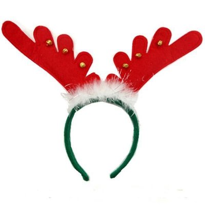Cappello della fascia dei corni di modo - accessorio del costume delle orecchie di Rindeer della peluche per il partito