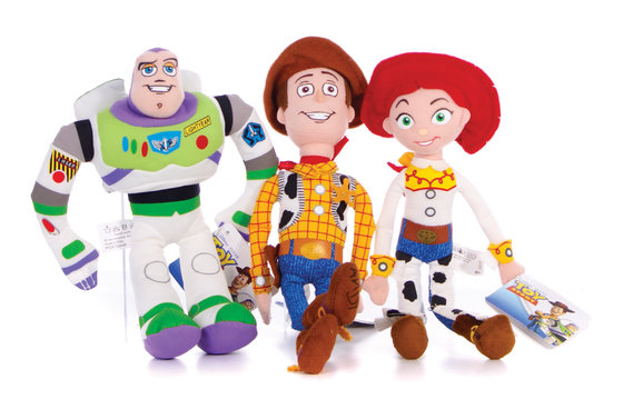 La peluche legnosa di Disney dello sceriffo di Pixar Toy Story gioca per il partito/promozione