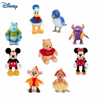 22cm Original Full Set Disney Plush Toys Disney Family Stuffed Animals