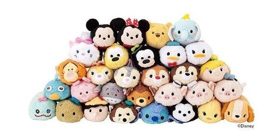 Cute Soft Disney Plush Toys , Cleaner Animal Keychain Pet Toy