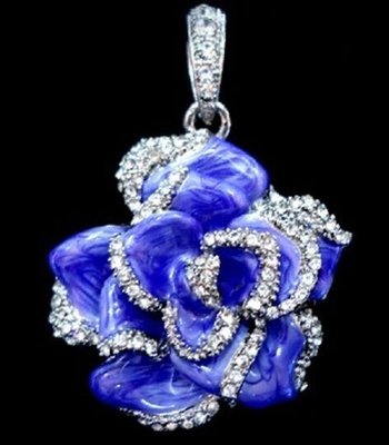 Chiavetta USB dei gioielli del pendente del fiore di Bule come regalo di Natale