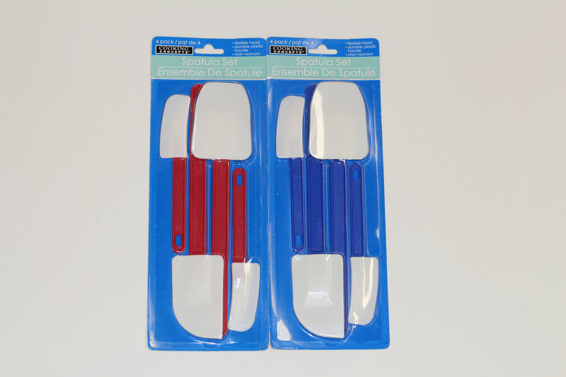 Insieme capo flessibile della spatola, prodotti della cucina con la maniglia di plastica durevole