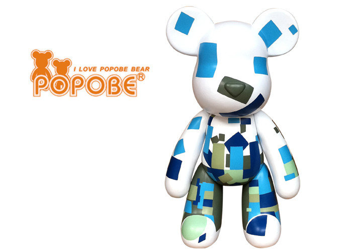 Mano domestica dell'OEM della decorazione che disegna l'orso del PVC di 80CM POPOBE per i prodotti di promozione