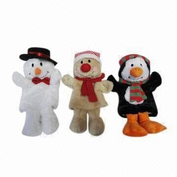 La peluche di Natale gioca, misura 6 pollici o 15cm, adatto a iPhone, inoltre disponibile nel verde