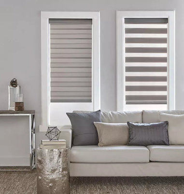 100% Polyester High Quality Indoor zebra blinds blackout Customized size