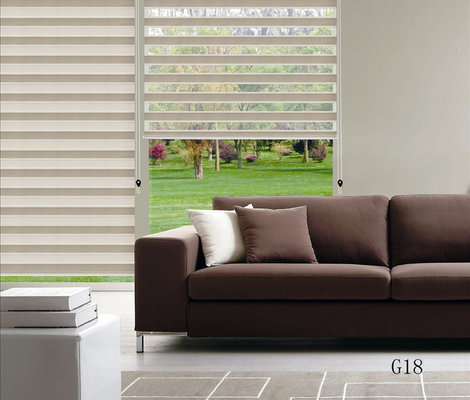 2020 High Quality Home Decoration zebra blind blackout cordless for windows Customized size