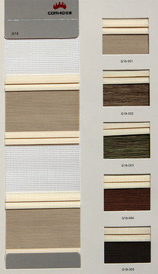 2020 High Quality Home Decoration zebra blind blackout cordless for windows Customized size