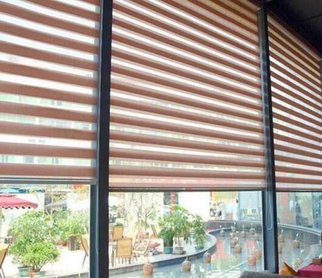 Hot Sale High quality double layer Blind Roller Zebra Blind Elegant &amp; Simple Custom 280cm