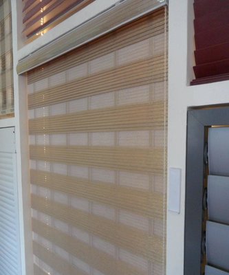 Hot Sale High quality double layer Blind Roller Zebra Blind Elegant &amp; Simple Custom 280cm