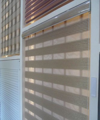 Hot Sale High quality double layer Blind Roller Zebra Blind Elegant &amp; Simple Custom 280cm