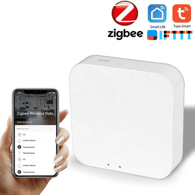 Smart life Tuya APP Zigbee Hub Gateway wiring gateway hub wireless remote control